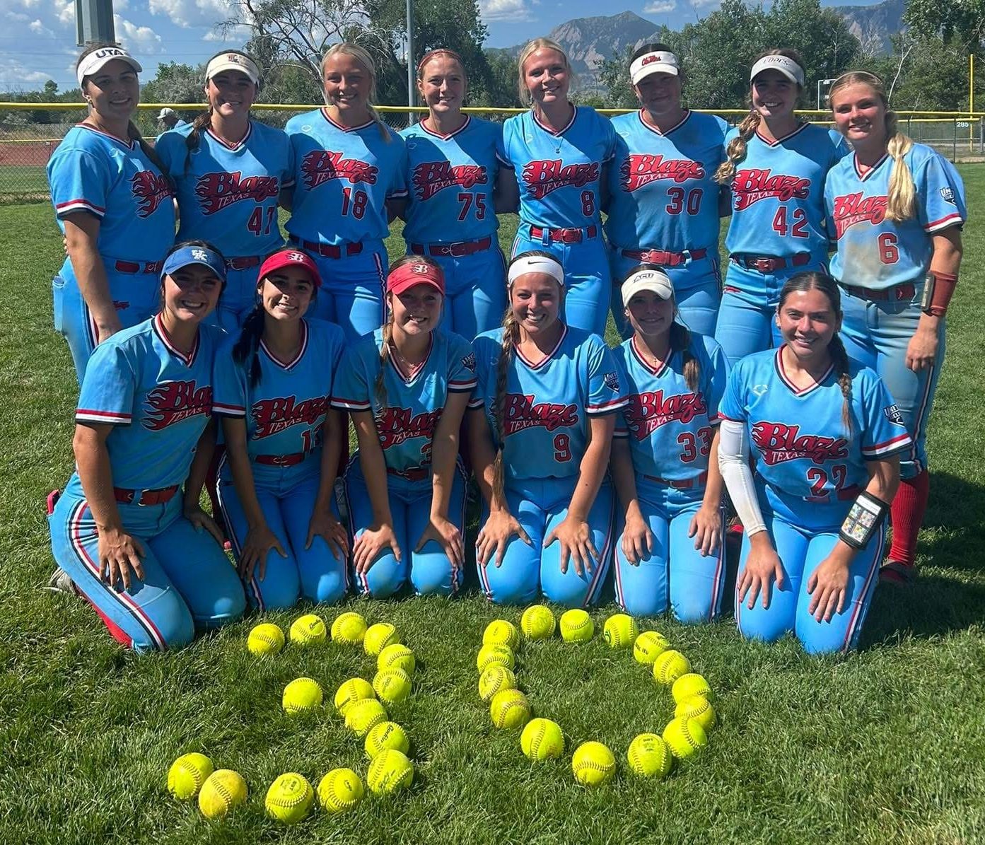 Texas Blaze 18U United Robertson Chases Greatness