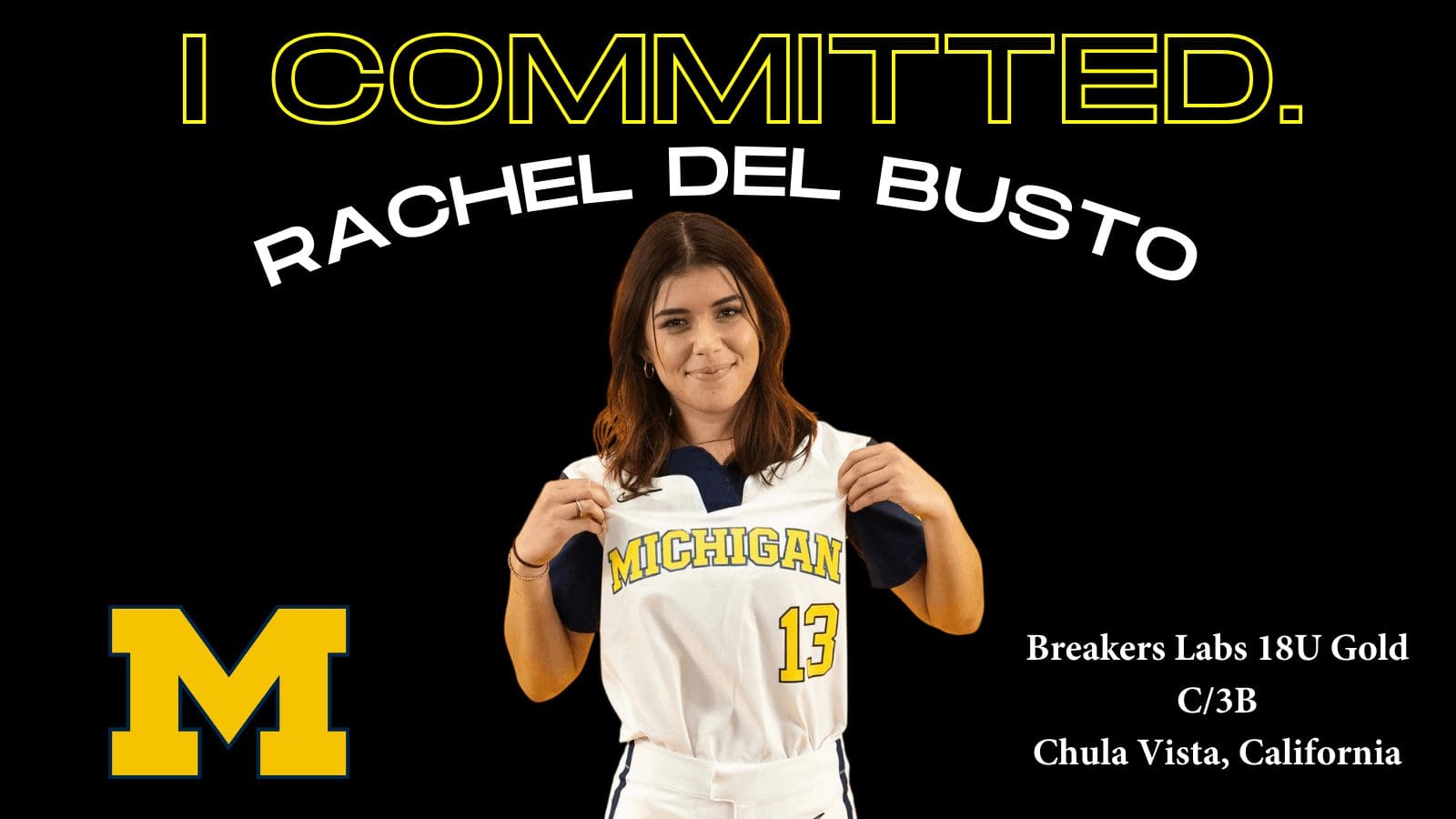 I Committed: Rachel Del Busto to Compete with Michigan Wolverines ...